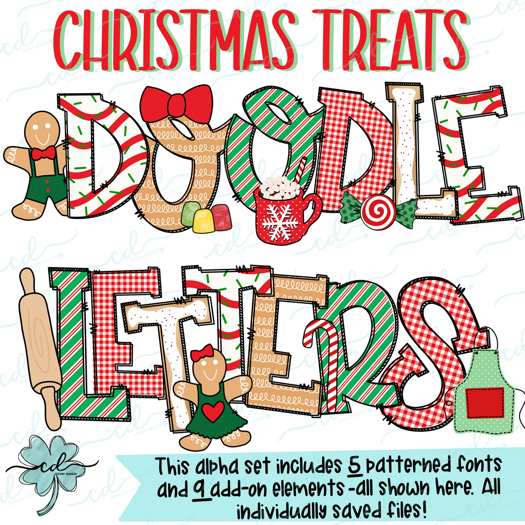 {Doodle Letters- Alpha Sets} – Clover Doodle, LLC