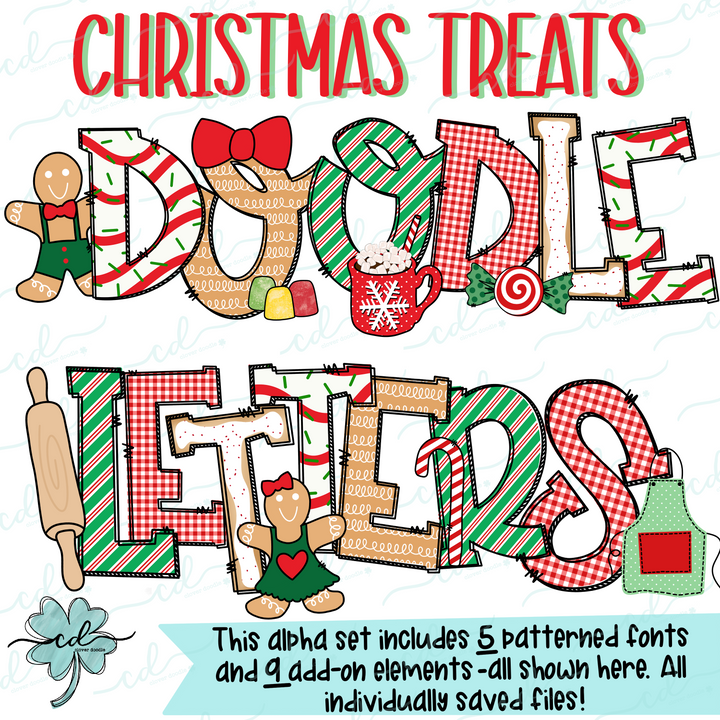 {Doodle Letters- Alpha Sets} – Clover Doodle, LLC